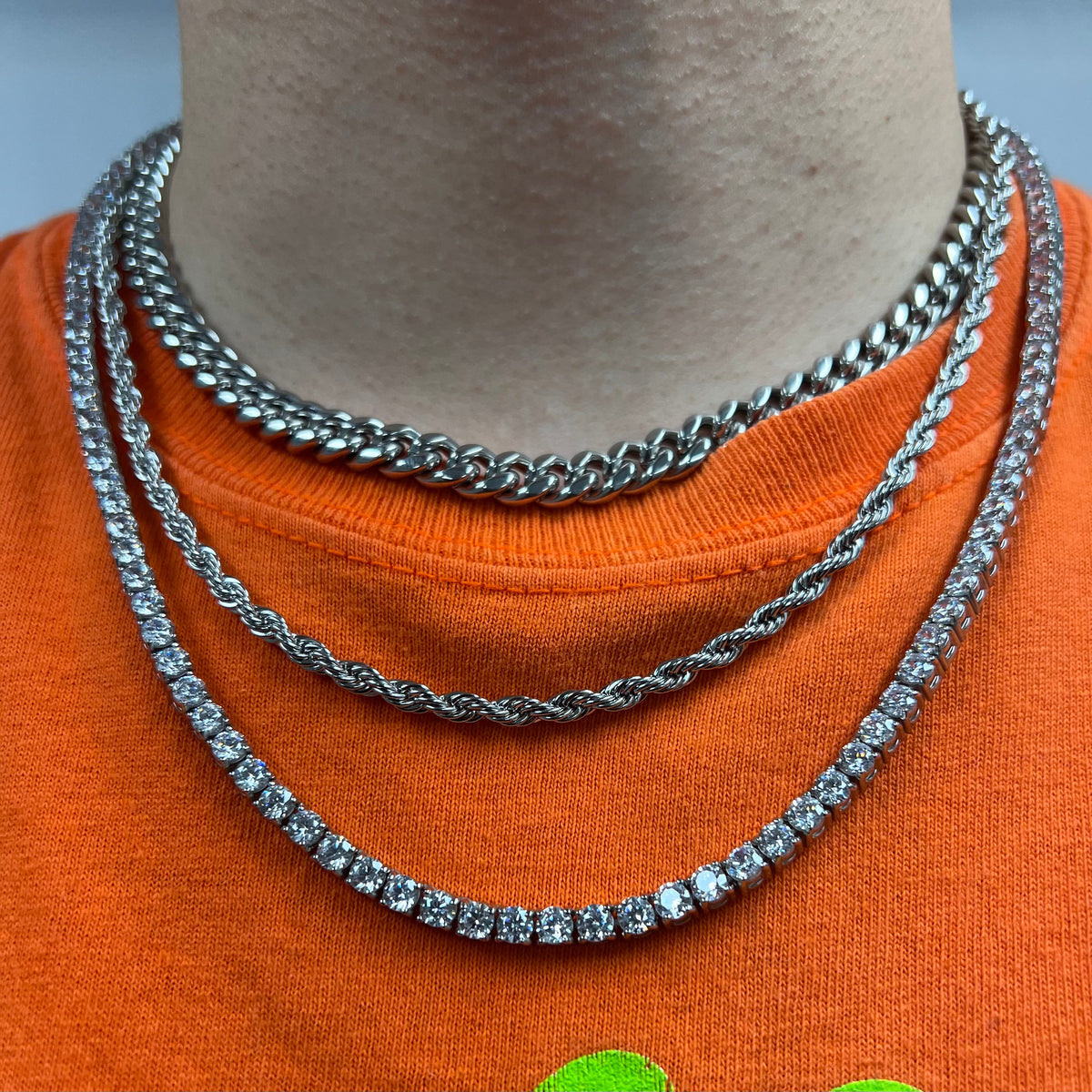 VVS Triple Drip Chain Stack – HipHopBling