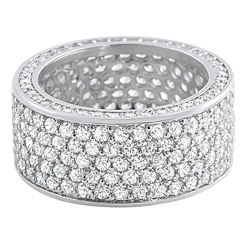 360 Eternity CZ Bling Bling Ring - HipHopBling